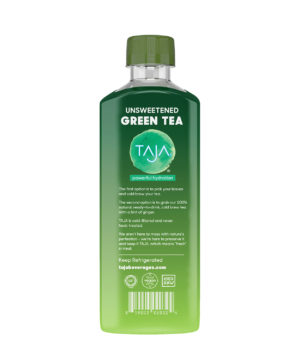TAJA Unsweetened Cold Brew Green Tea with Ginger 12 Pk-10oz Bottles ...